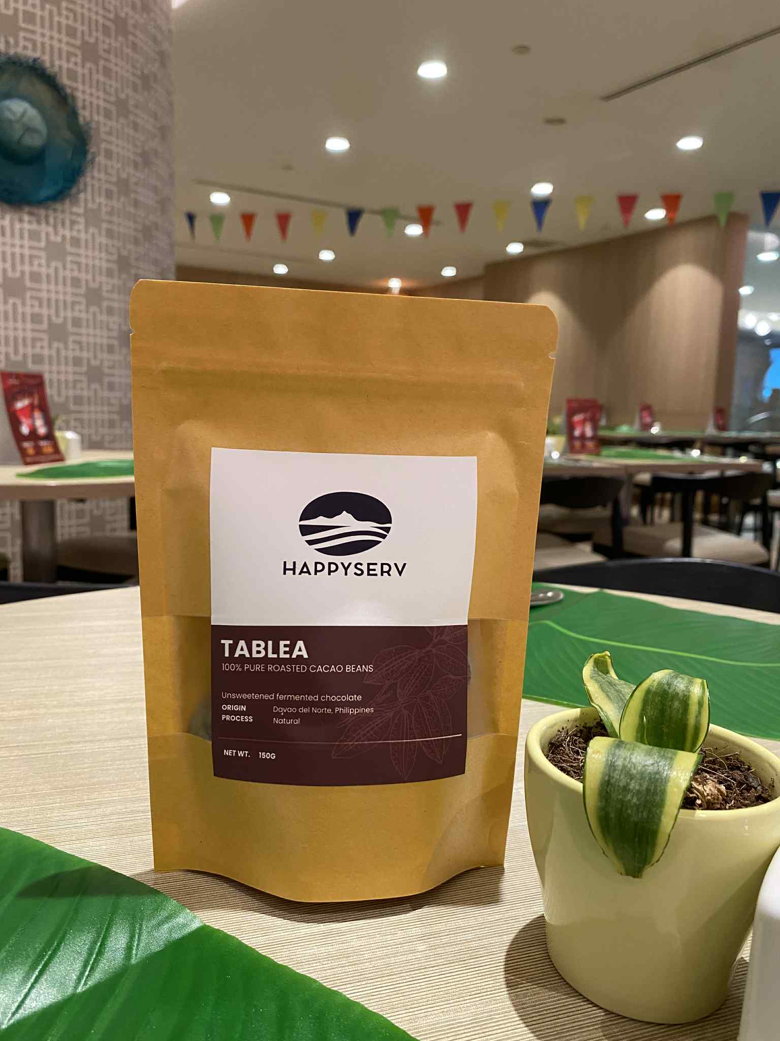 Premium Pure Chocolate Tablea - Happyserv Coffee & Co.